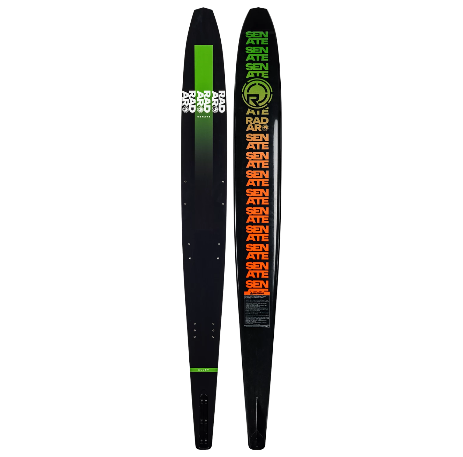 Senate Alloy | Radar Skis, Handcrafted Quality Waterskis